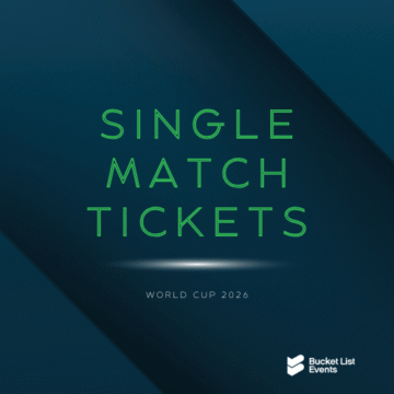 2026 World Cup Tickets Packages | Bucket List Events