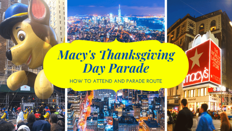 How to Attend Macy's Thanksgiving Day Parade Route